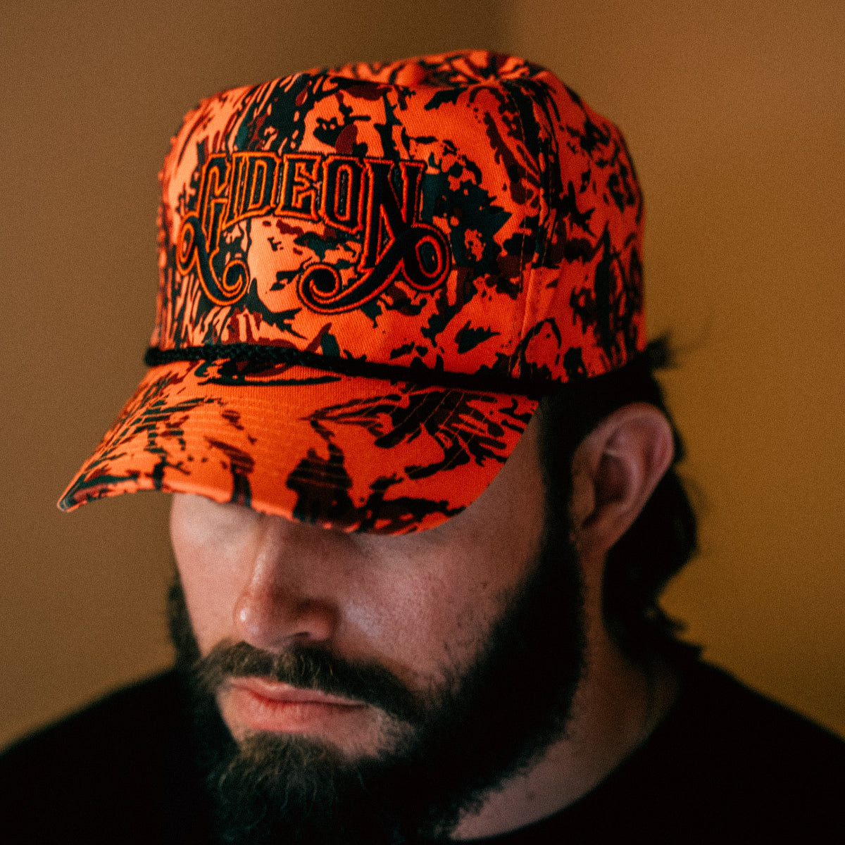 GIDEON // Hat (Orange Camo) – Merch Warfare