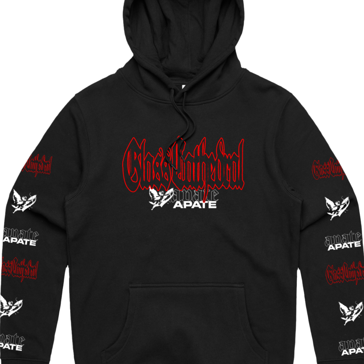 GLASS CATHEDRAL // Hood (Black) – Merch Warfare