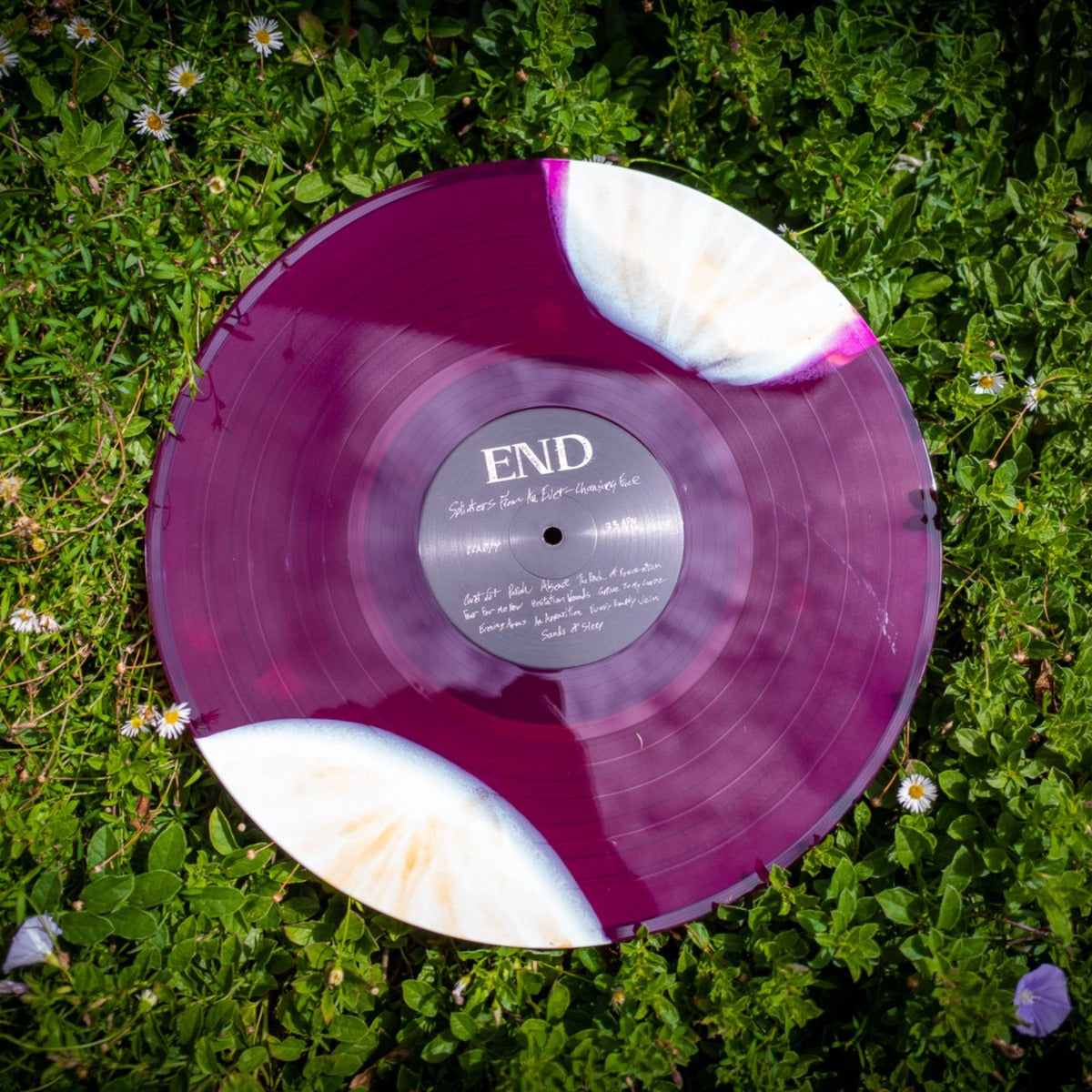 SPLINTERS FROM AN EVER-CHANGING FACE // 12" Vinyl LP (Purple with whit ...