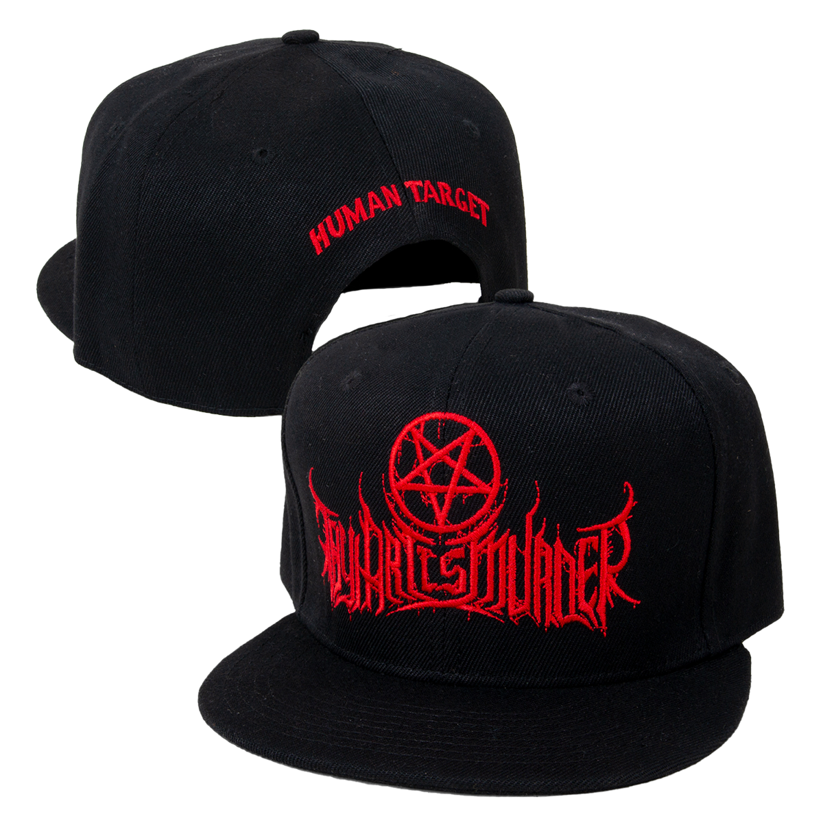 HUMAN TARGET // Hat (Black) – Merch Warfare